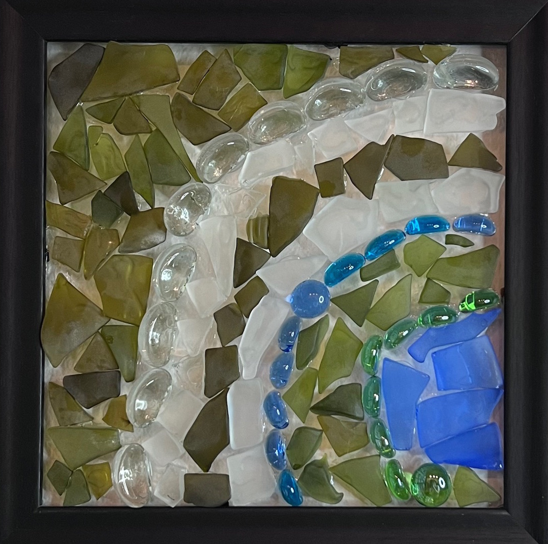 Shattered Coastlines: Glass Mosaics | Mother Fools Coffeehouse